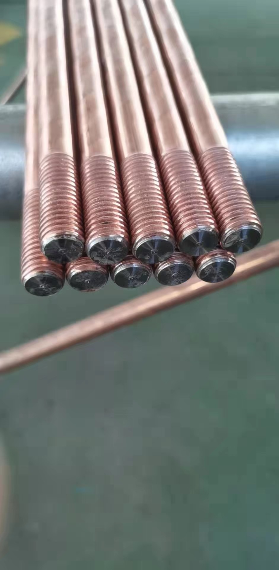 Hot Tub 16mm Earthing Rod Chemical Copper Plated Ground Rod 1.2m