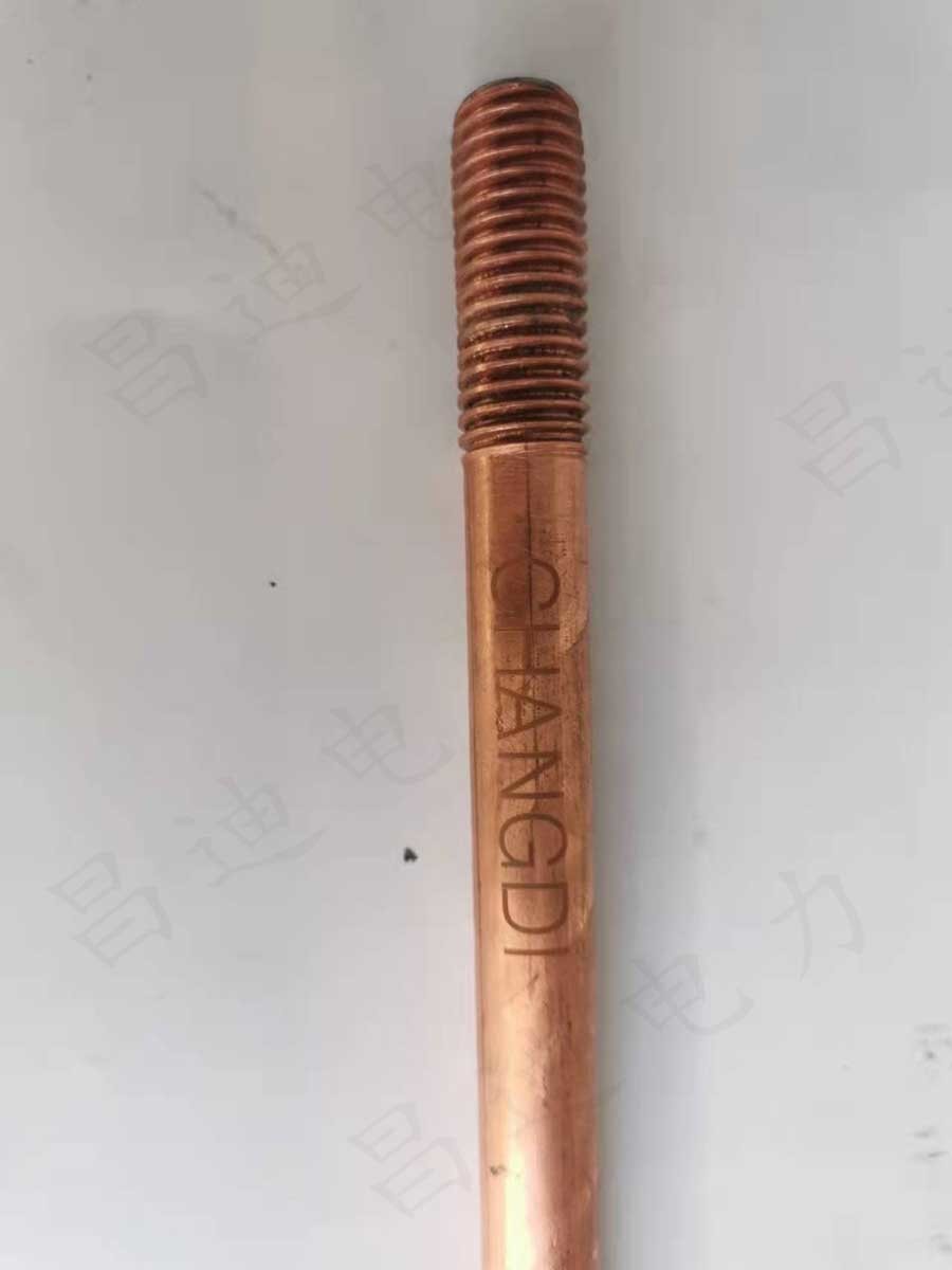 1800mm 16mm Earth Rod Threaded Copperbond Earth Rods