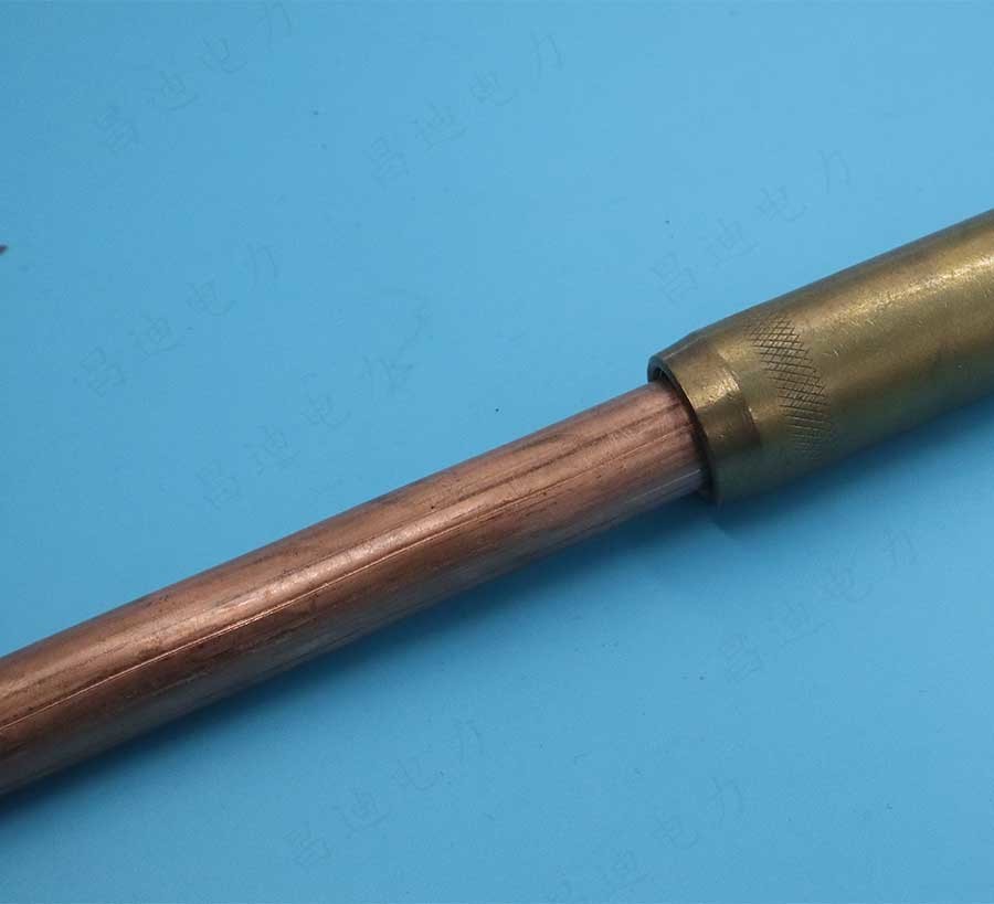 Brass Earth Rod Spike Copper Bonding Electrical Equipment Potable Hv ...
