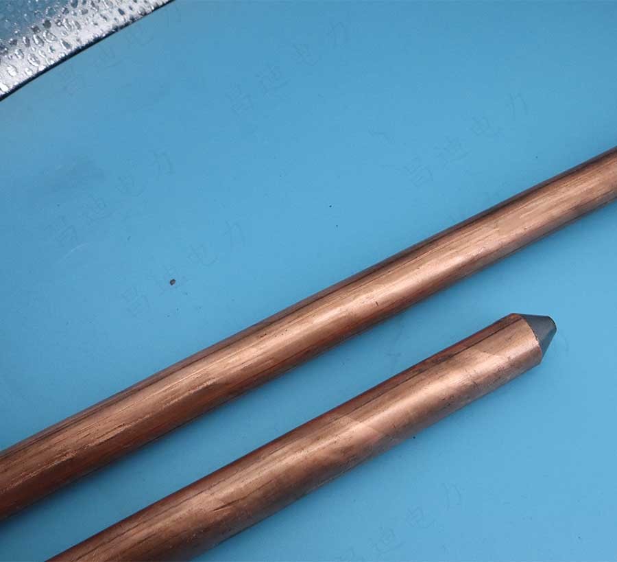 1200mm 16mm Earth Rod Electrical Ground Pole Unthreaded