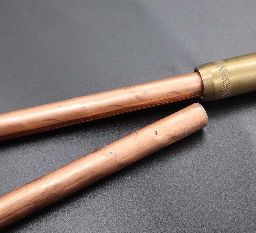 Clad Copper Bonded Steel Ground Rod Cold Draw Mild Steel