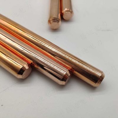 5 8 X 8 Copper Ground Rod 25 Ohms Magnetic Rods